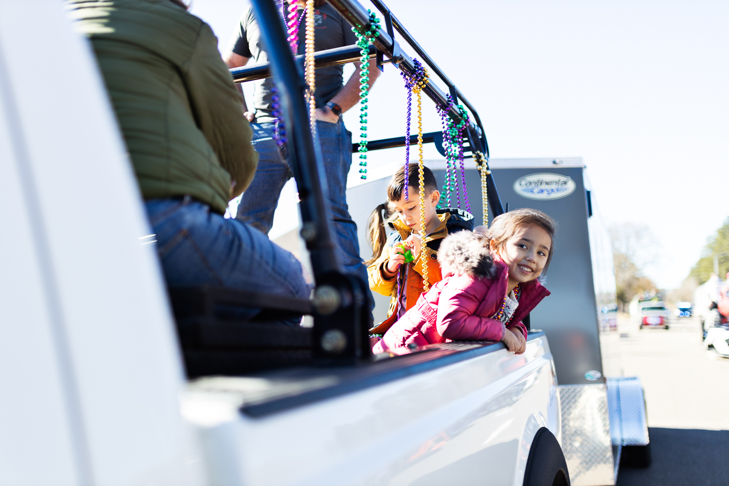 Coastal Roofing Rides in the Krewe of the Pearl Parade | Picayune, MS